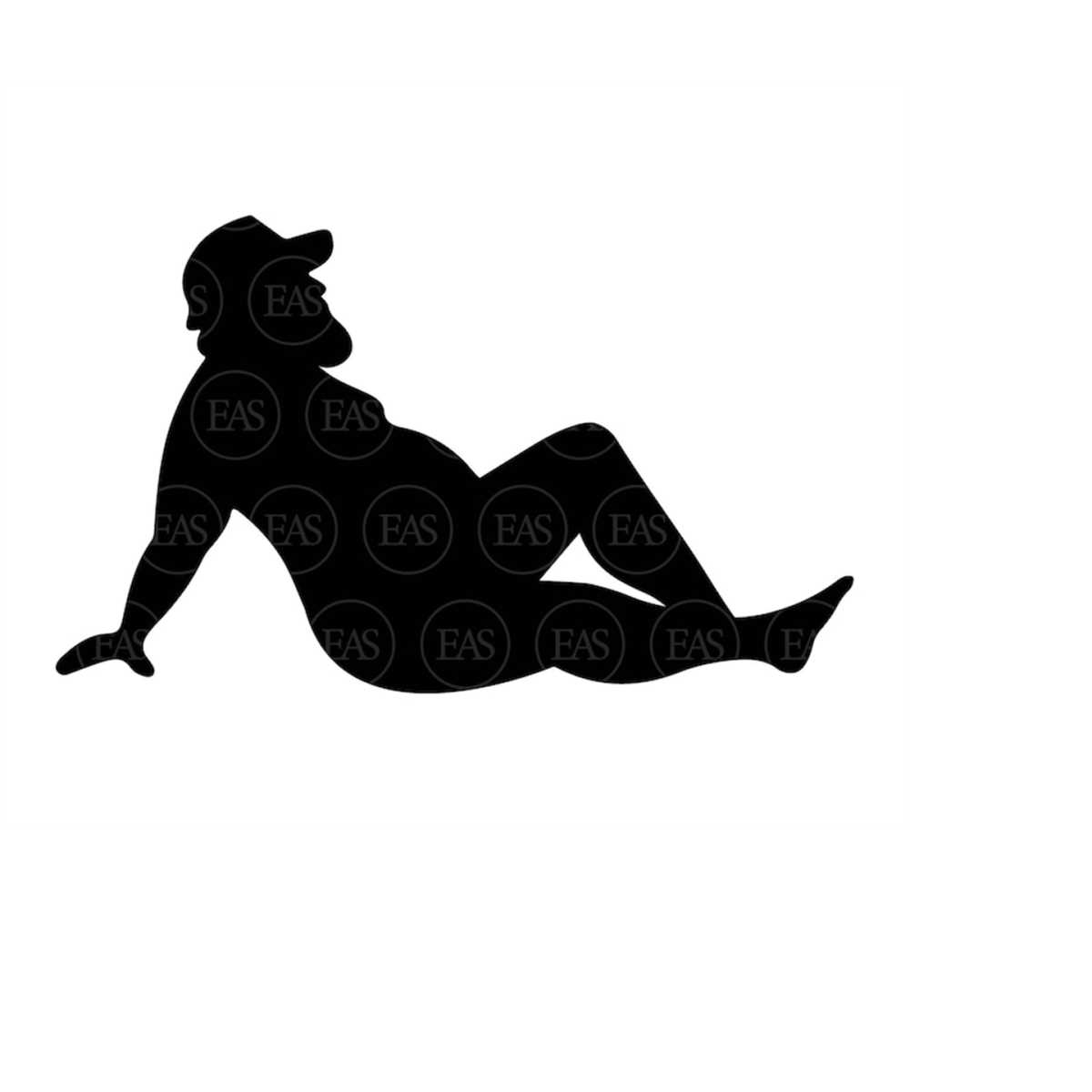 Thick Sexy Curvy Mudflap Guy Svg, Fat Chubby Man Svg, Trucke - Inspire ...