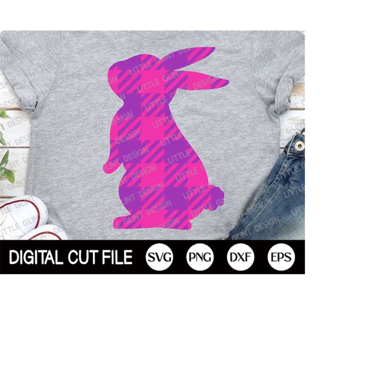 Easter Svg, Buffalo Rabbit Svg, Easter Bunny Svg, Buffalo Ea | Inspire ...