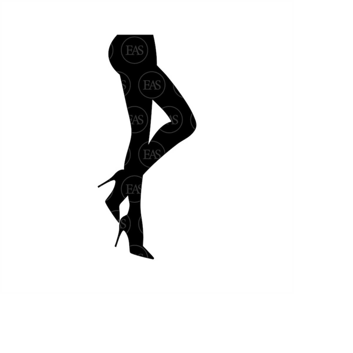 Woman Legs and Hips Svg, Woman Body Svg Vector Cut file for | Inspire ...