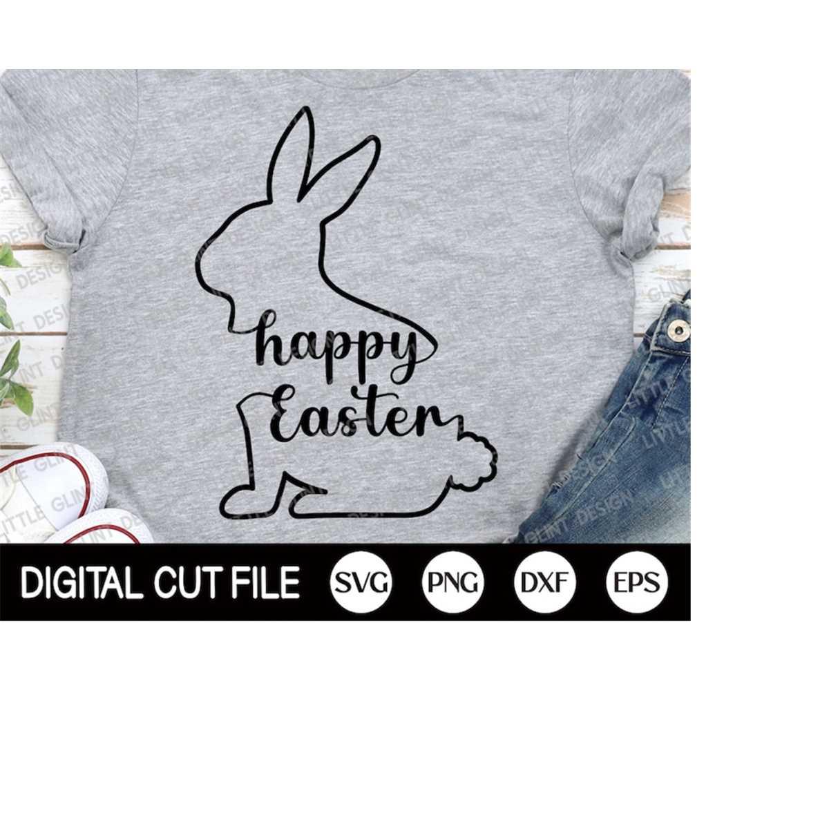 Easter Svg, Happy Easter Svg, Easter Bunny Svg, Svg Easter G | Inspire ...
