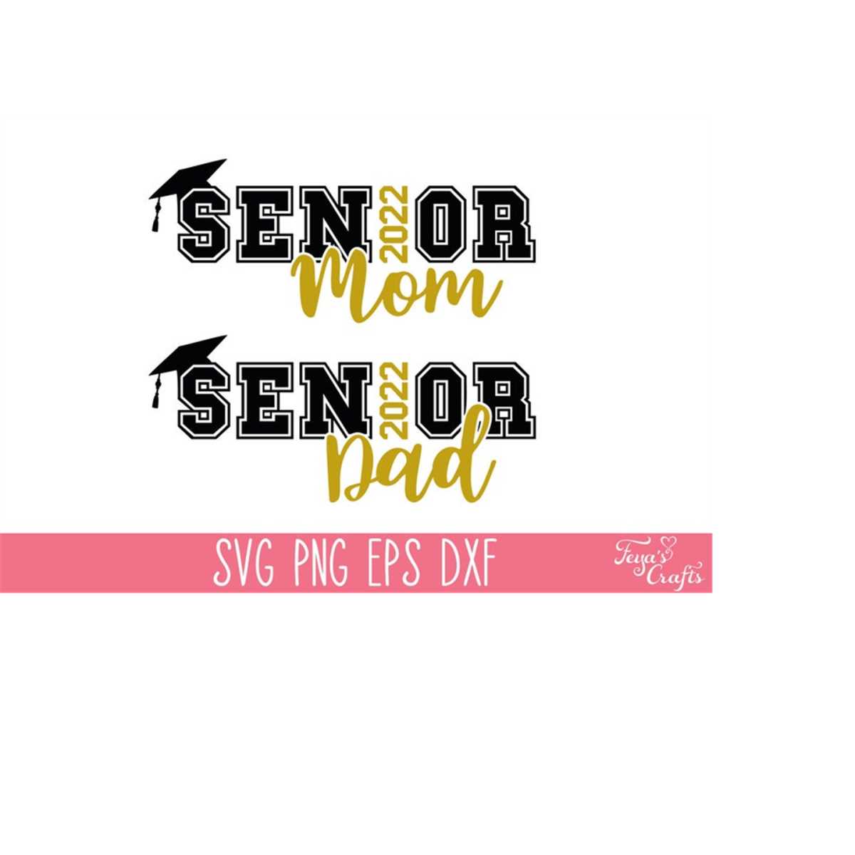 Proud Senior Mom Svg | Inspire Uplift