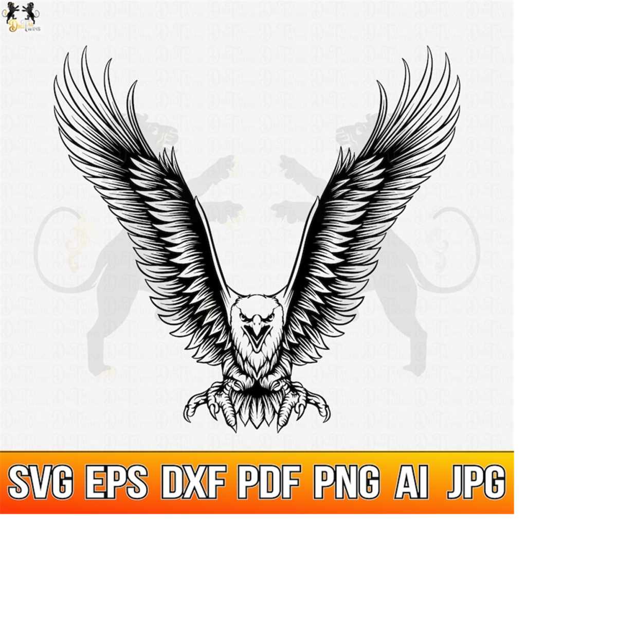 Eagle Svg, Eagle Attacks Svg, Eagle USA Svg, American Eagle | Inspire ...