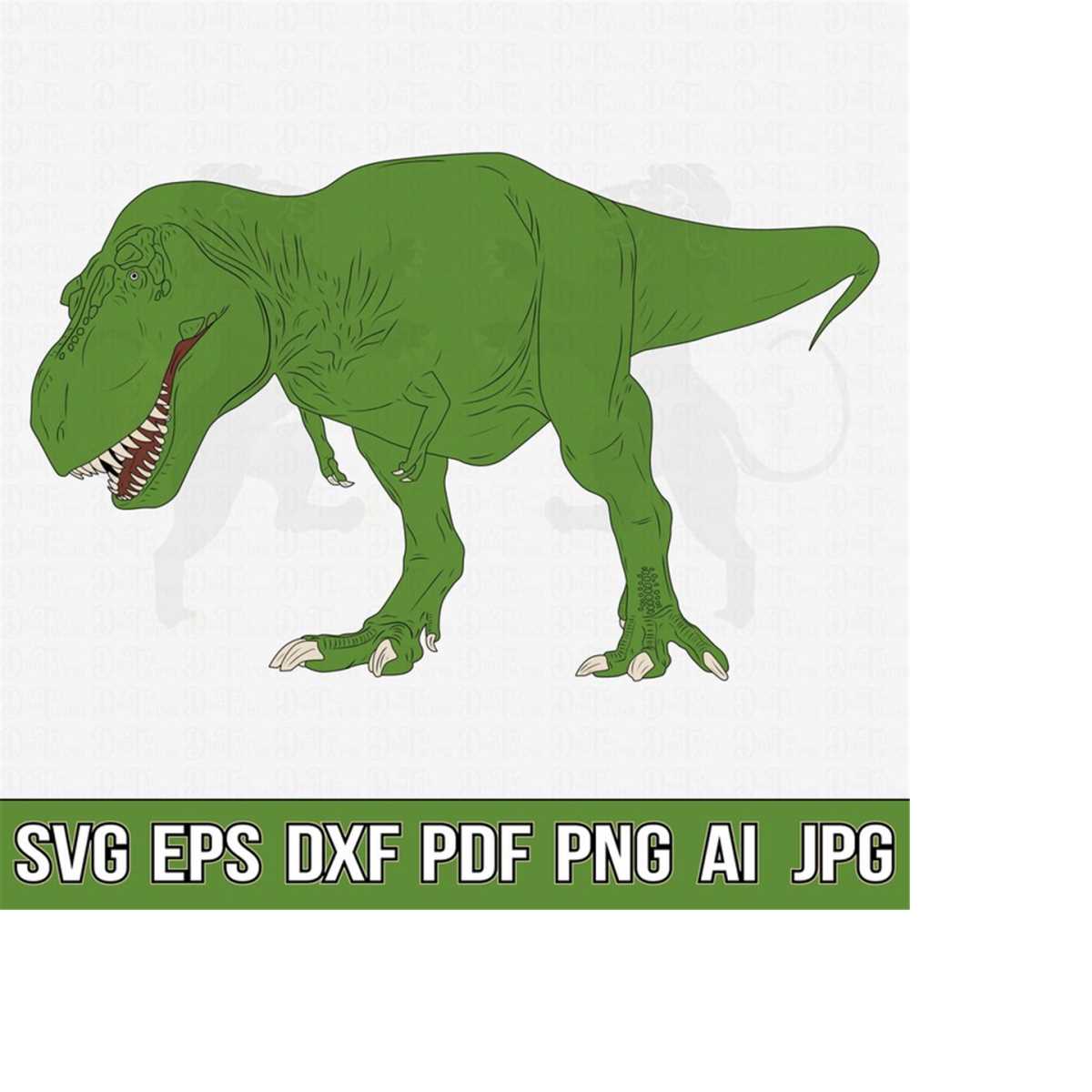 T-rex Svg, Dinosaur Svg, Tyrannosaurus Rex Svg, Jurassic Par - Inspire ...