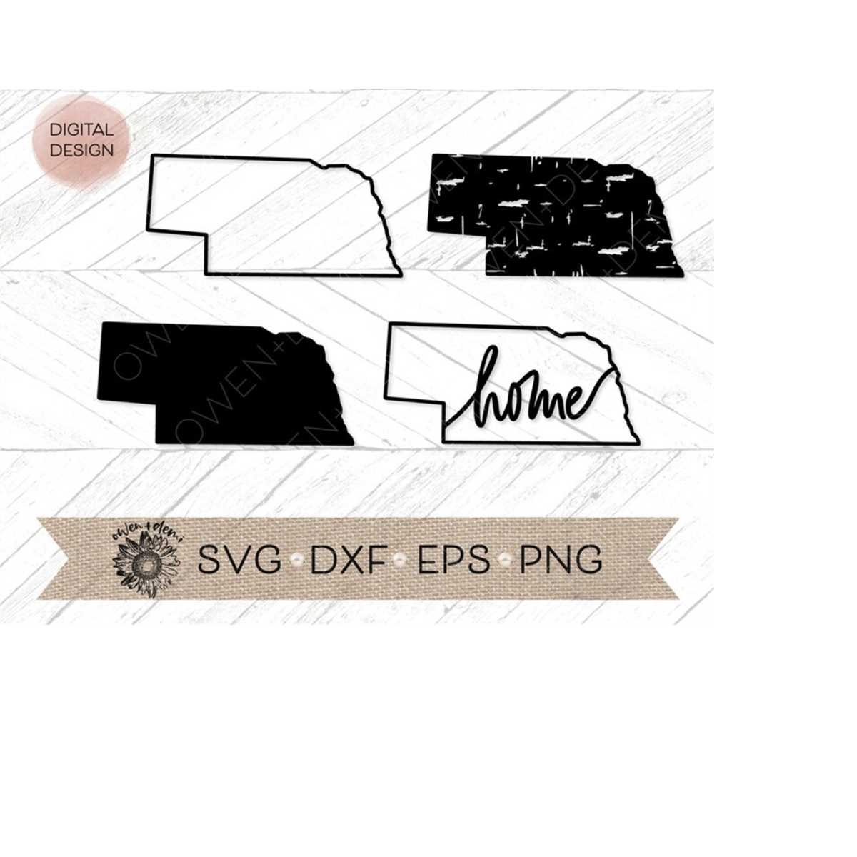 Nebraska svg - Nebraska outline svg- state svg - Nebraska cl - Inspire ...