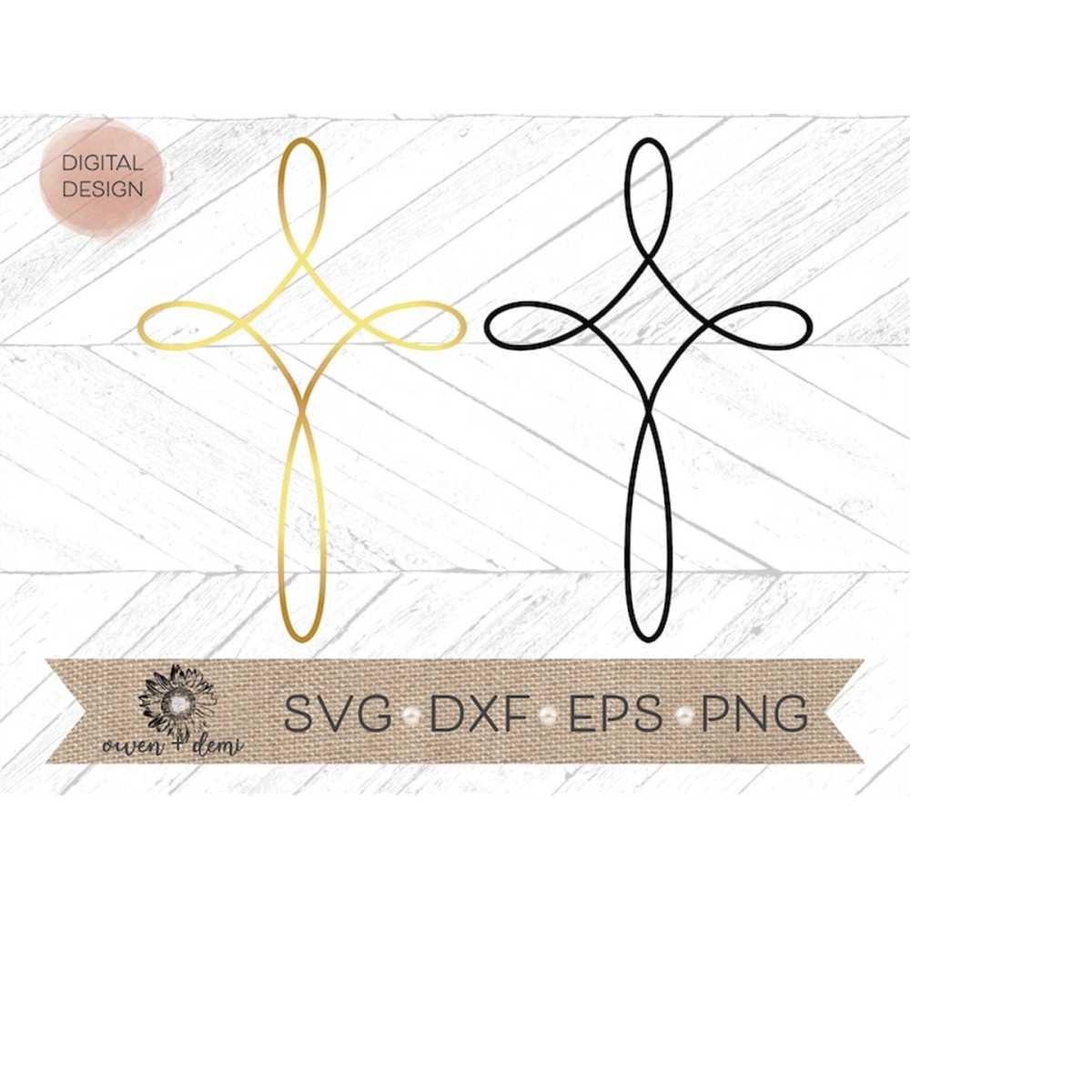 Cross svg - Decorative Cross svg - Gold cross clip art - Cri | Inspire ...