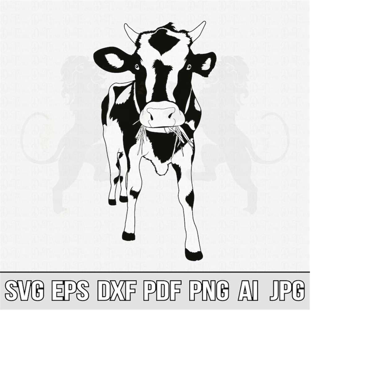 Cow Svg, Cow Print Svg, Cow Cricut, Cow Clipart, Cow Cut Fil | Inspire ...