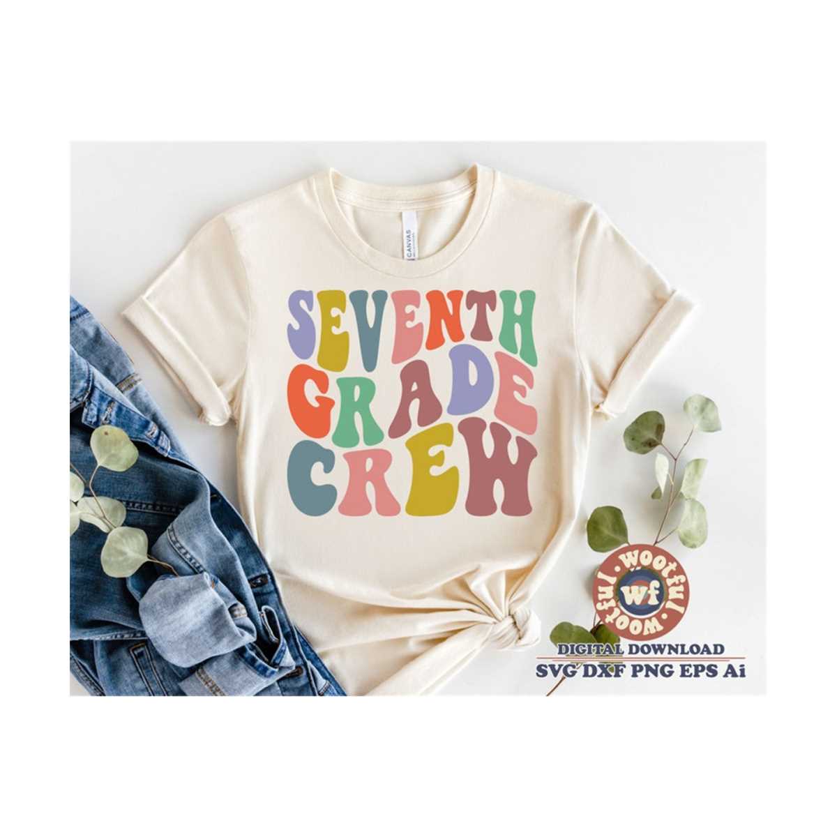 Seventh Grade Crew svg, 7th Grade svg, Back to School svg, T | Inspire ...