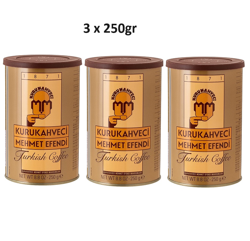 Mehmet Efendi Turkish Mocha Coffee 250 gram x 3 | Inspire Uplift