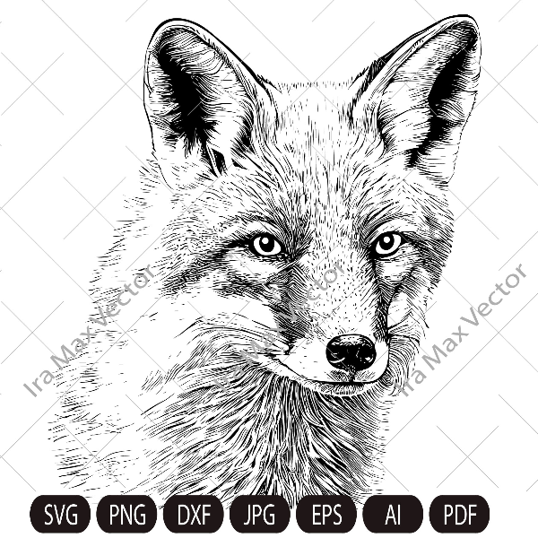 Fox svg /FOX Face svg / Fox Head svg / Fox Mascot svg / Fox - Inspire ...