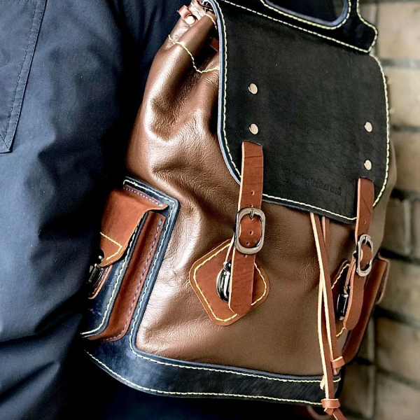 STEAMPUNK Blue Backpack | Inspire Uplift