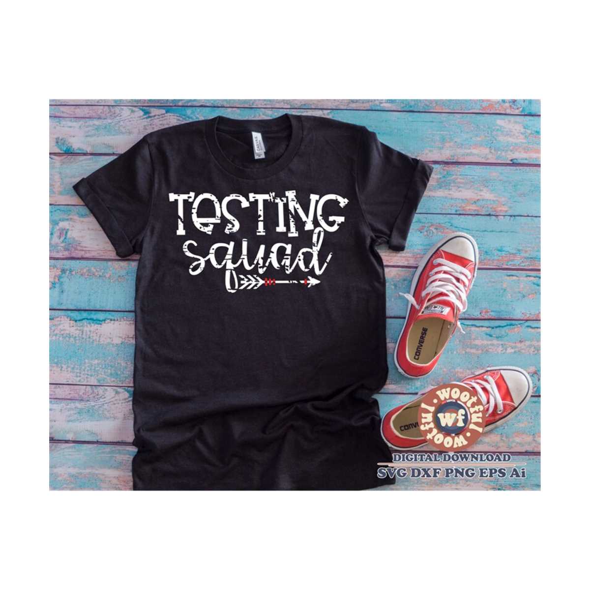 Testing Squad svg, Grunge svg, Test Day svg, Testing svg, Te | Inspire ...