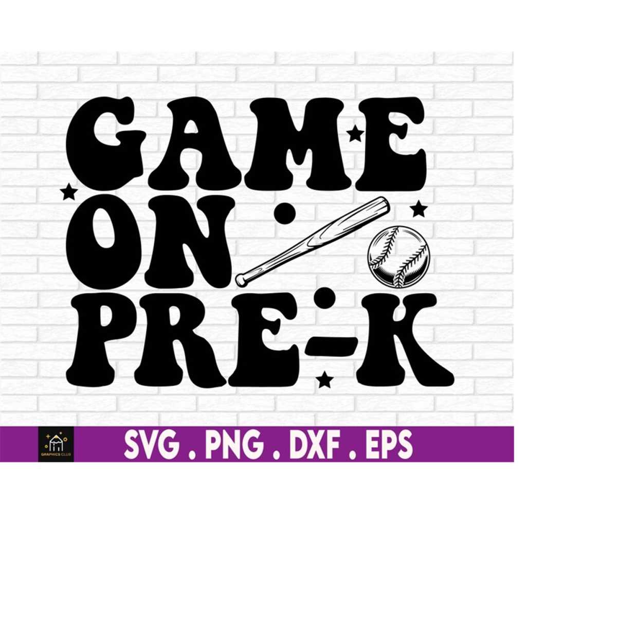 Game On Pre-K, First Day Of Pre-K svg, Boys First Day Of Pre | Inspire ...