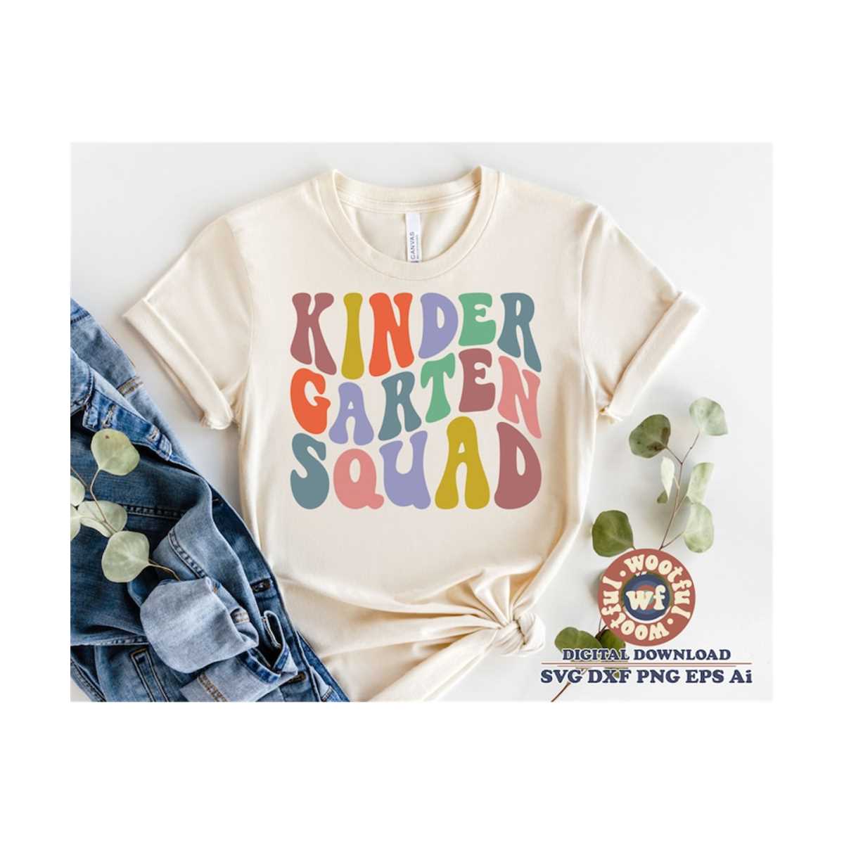 Kindergarten Squad svg, Kinder svg, Back to School svg, Teac | Inspire ...