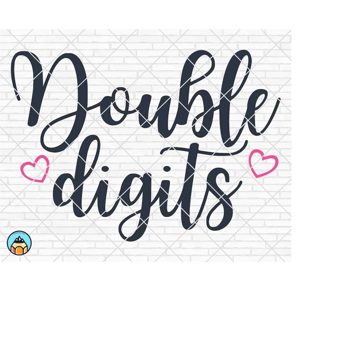 Double Digits svg, Tenth Birthday svg, Birthday Girl svg, 10 - Inspire ...