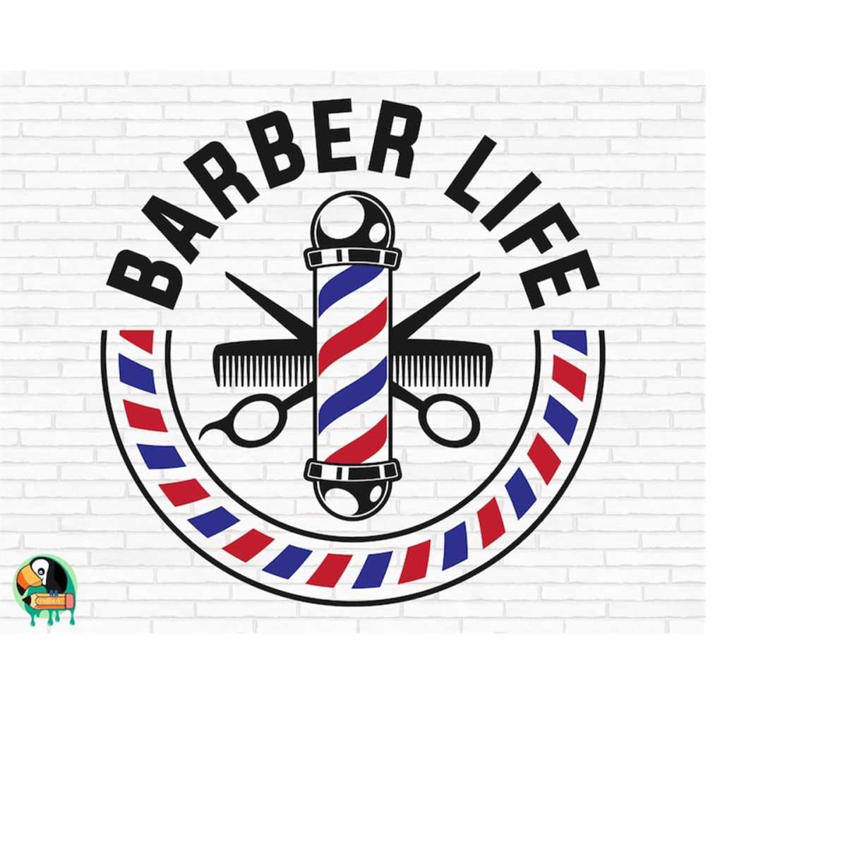 Barber Life SVG, Barber Shop Svg, Barber Pole Svg, Haircut S | Inspire ...