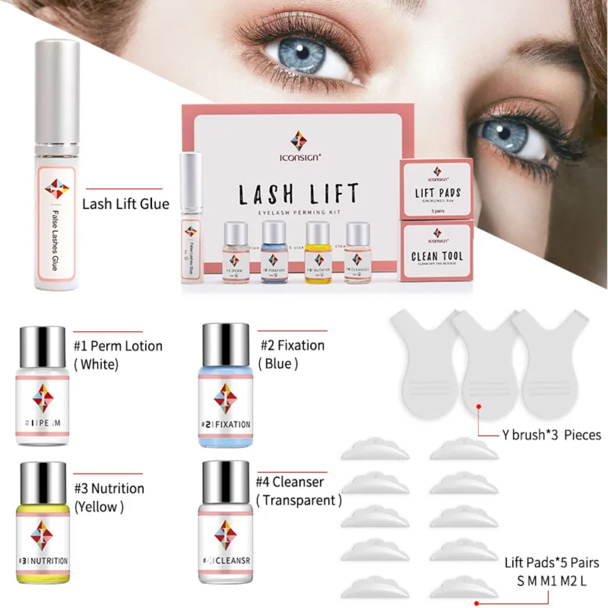 Bulk Lash Lift Kit Lifiting Eyelash Enhancer Calia Set Lashe | Inspire ...