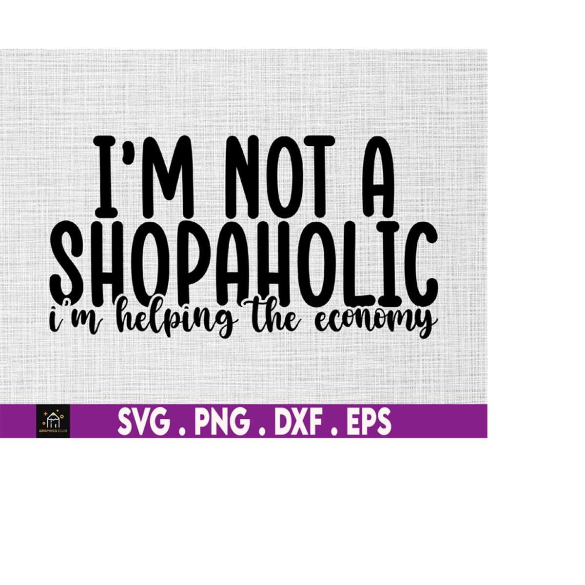 shopping addict svg, designer svg, online shopping svg, reta | Inspire ...