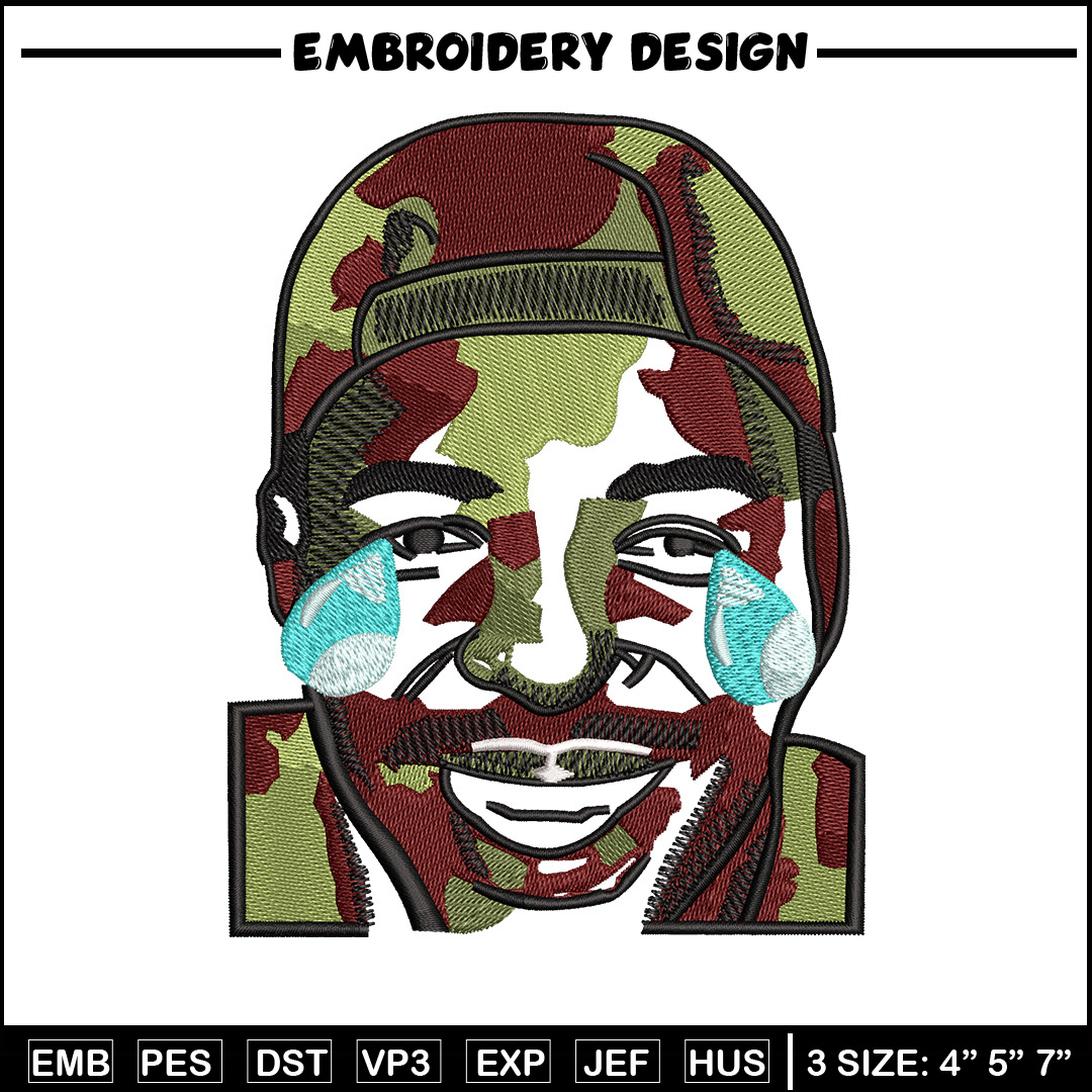 Army man embroidery design, Army embroidery, Embroidery file | Inspire ...
