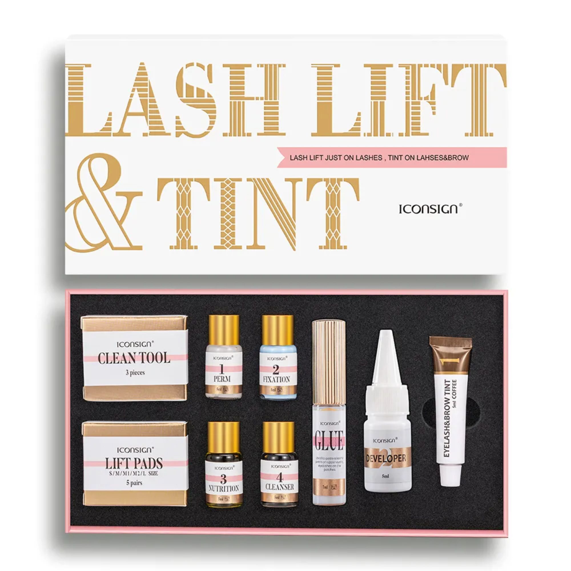 Lash Lift and Tint Kit Professional Eyelash Lifting Calia Pe | Inspire ...