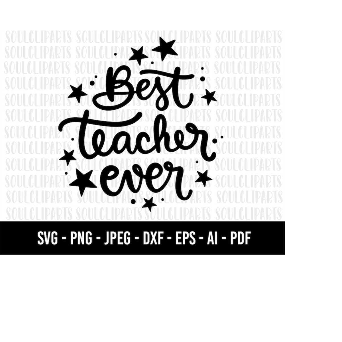 COD903- Best teacher ever svg, Teacher SVG, School SVG, Teac - Inspire ...
