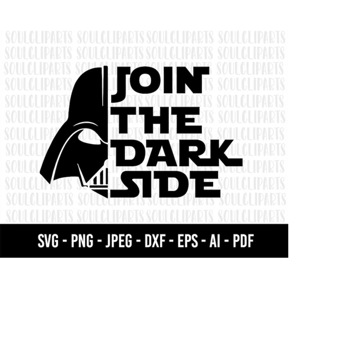 COD1190- Join the dark side svg, Star Wars SVG, Darth Vader | Inspire ...