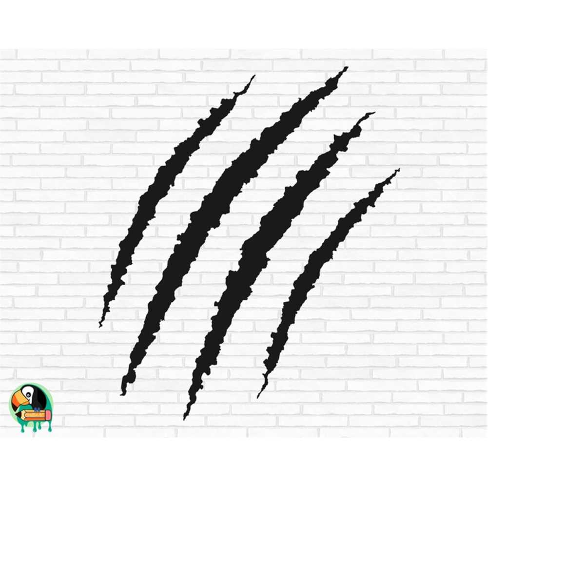 Claw Scratches SVG, Claw Mark svg, Tiger Scratch svg, Animal - Inspire ...