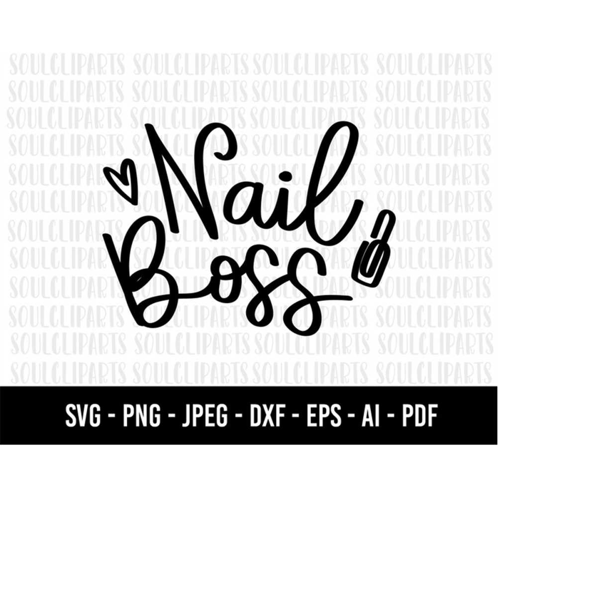 COD862- Nail boss svg,Nail art SVG, Girl Hand svg,Nail art C | Inspire ...