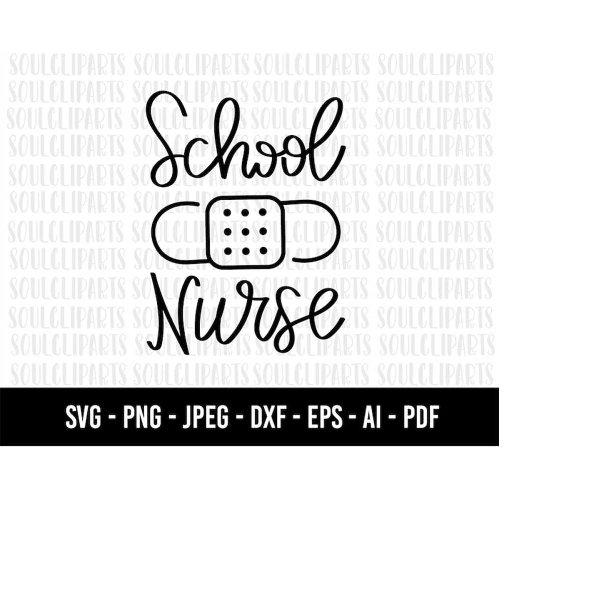 COD847- School Nurse svg, School Nurse clipart, Nurses Day G | Inspire ...