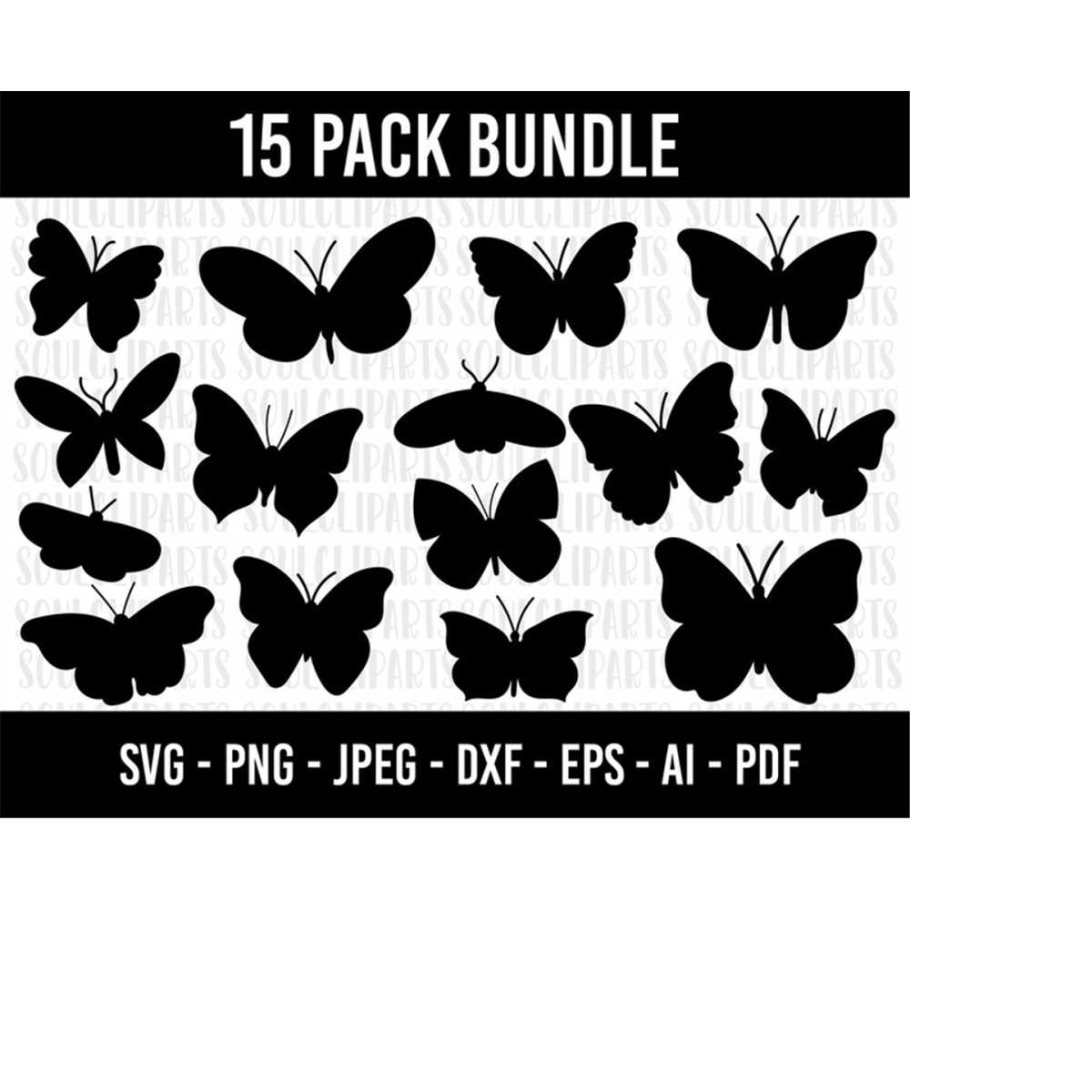 COD75-Butterfly svg/ butterfly clipart/Boho svg clipart/Boho - Inspire Uplift