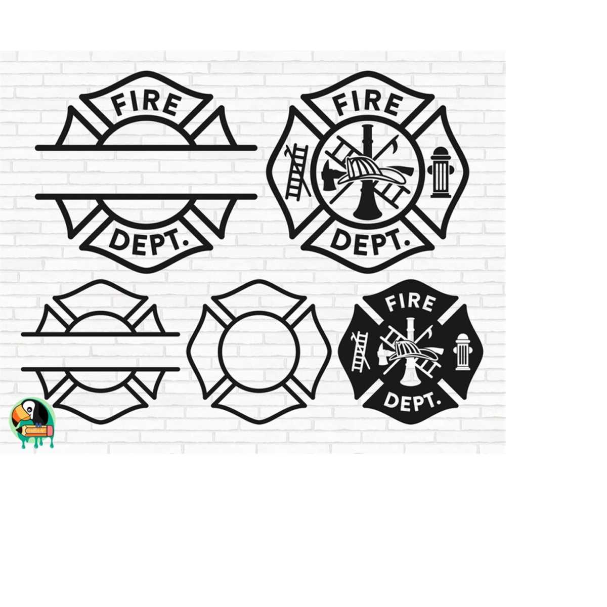 Fire Department SVG, Firefighter Svg, Fireman Svg, Fire Resc - Inspire ...