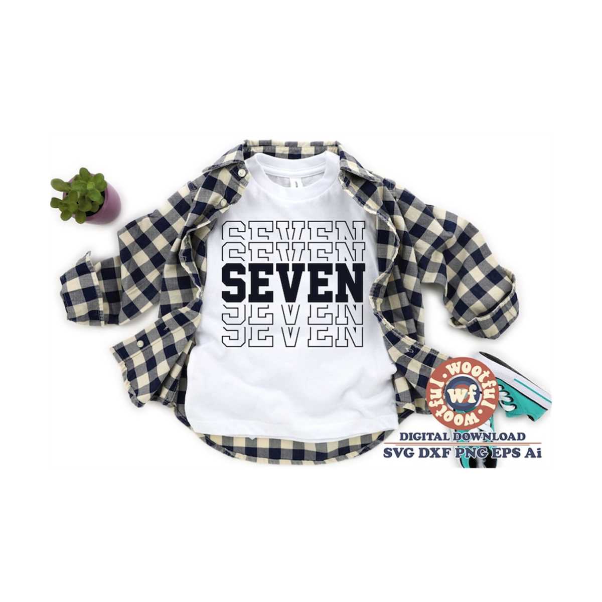 Seven svg, Boys Birthday svg, Girls Birthday svg, I am 7 svg | Inspire ...