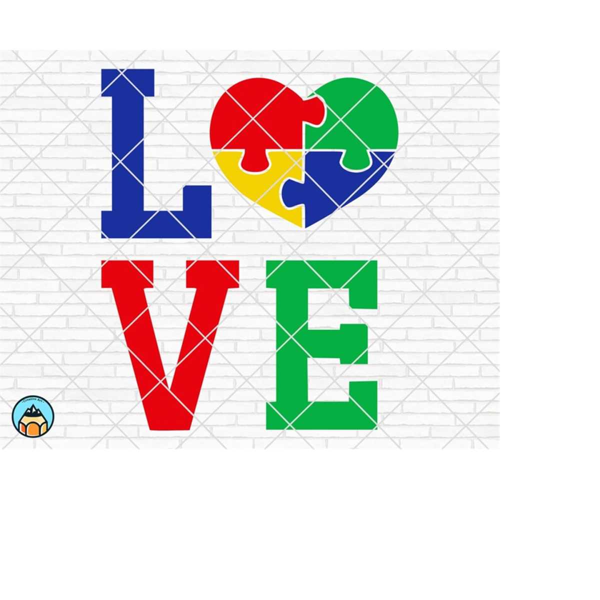 Autism Awareness Love Svg Autism Puzzle Svg Autism Svg Au Inspire