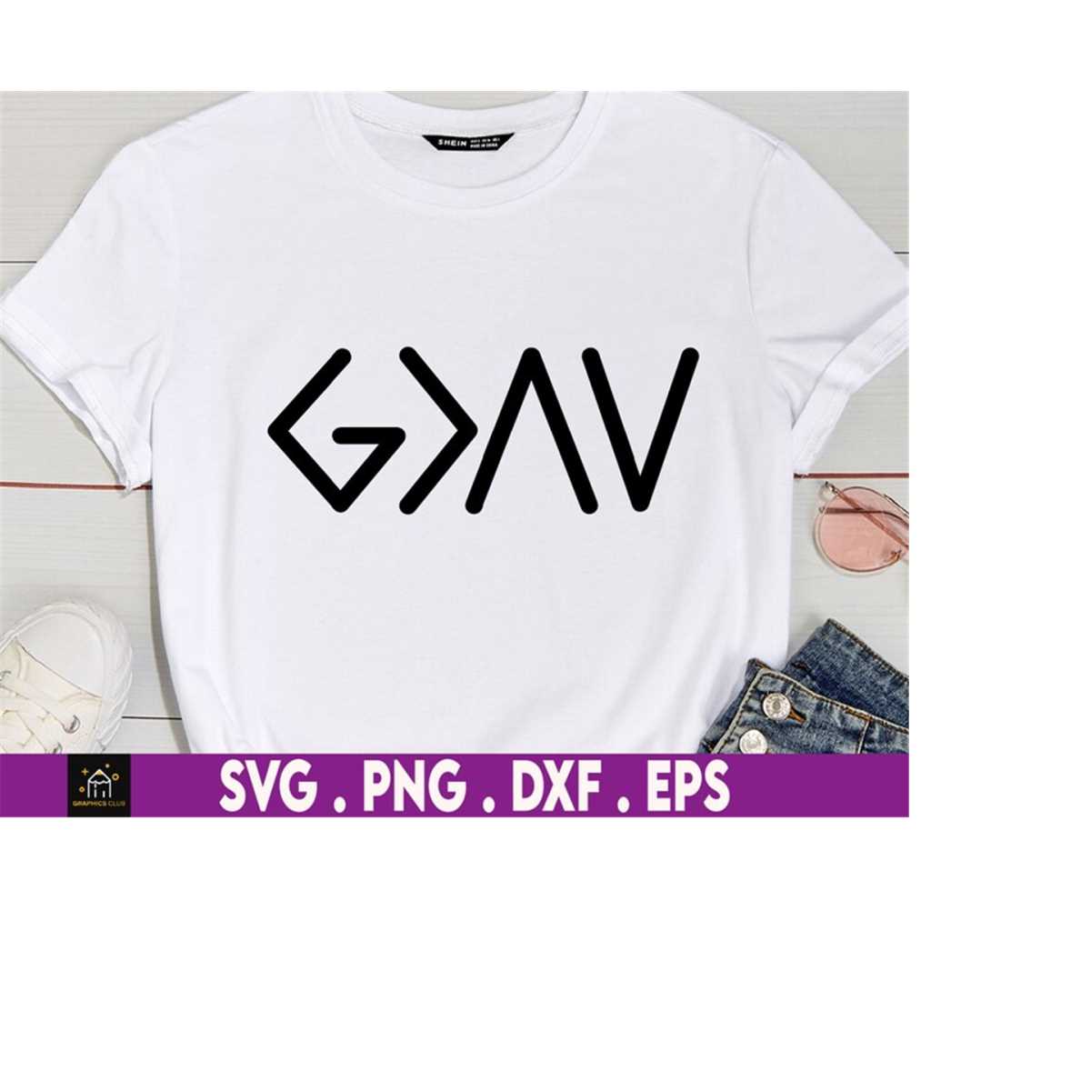 God Is Greater Than The Highs And Lows Svg, Bible Quote Svg | Inspire ...