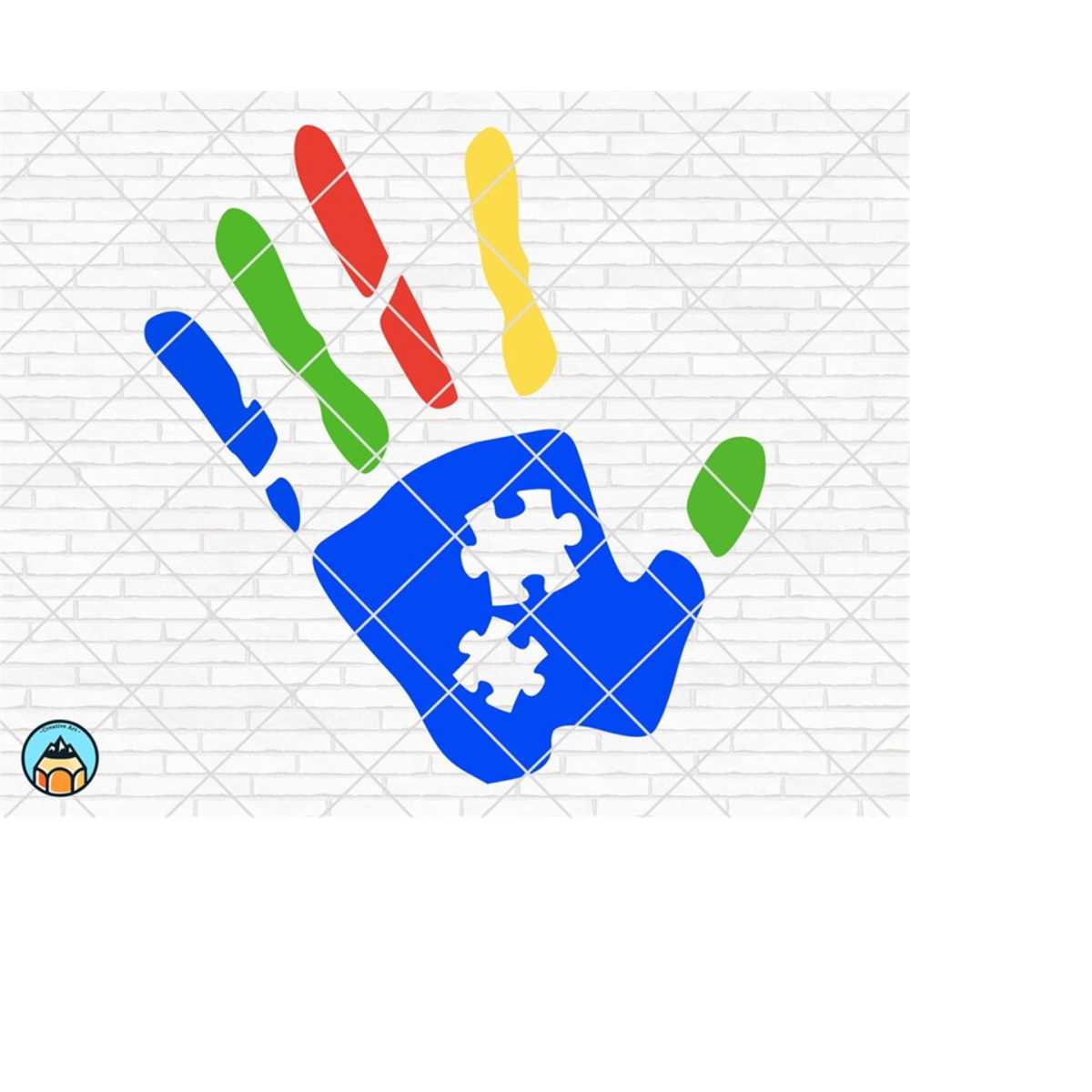 Autism Hand svg, Autism Awareness svg, Autism Puzzle svg, Au | Inspire ...