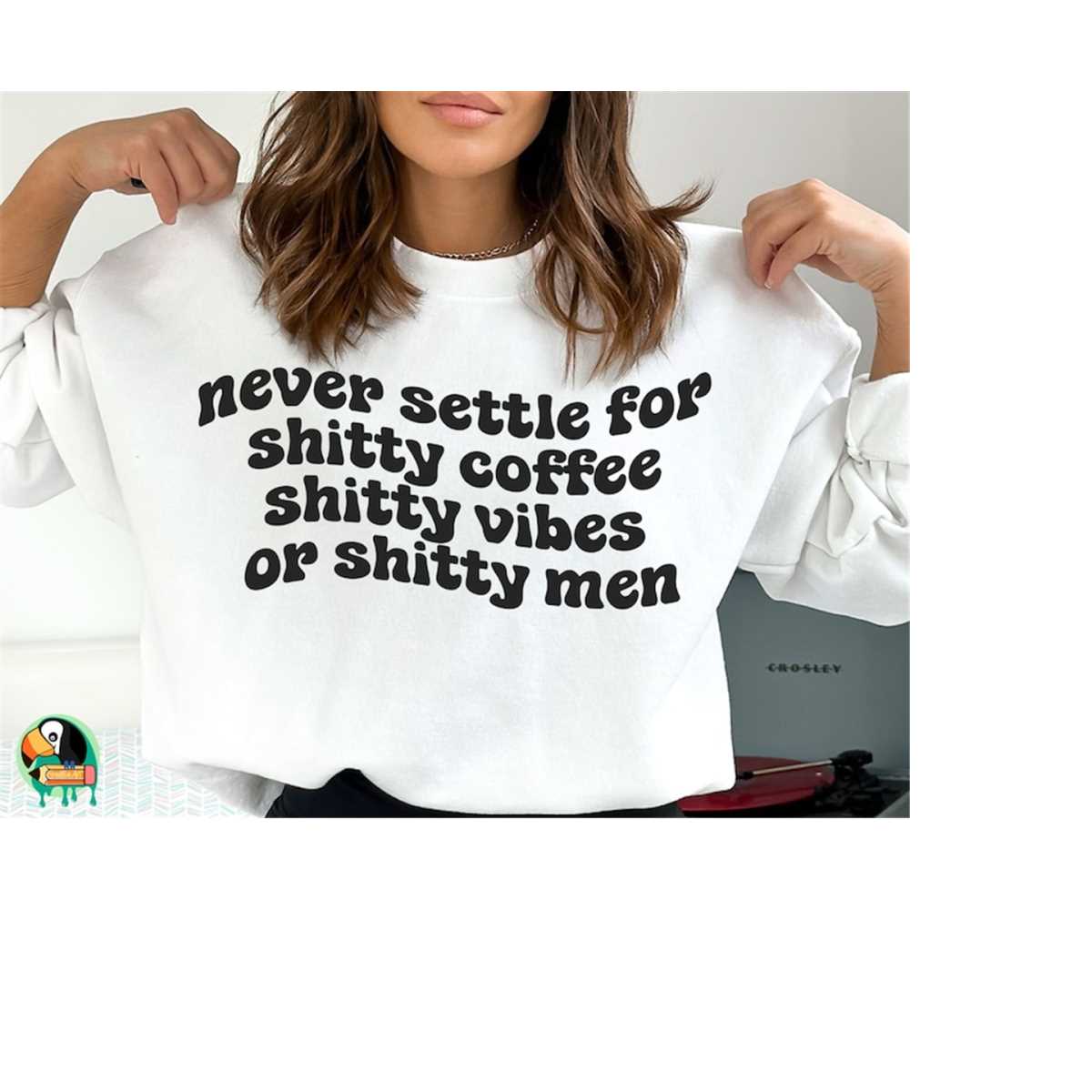 Never Settle SVG, Coffee Svg, Empowering Svg, Positive Vibes | Inspire ...