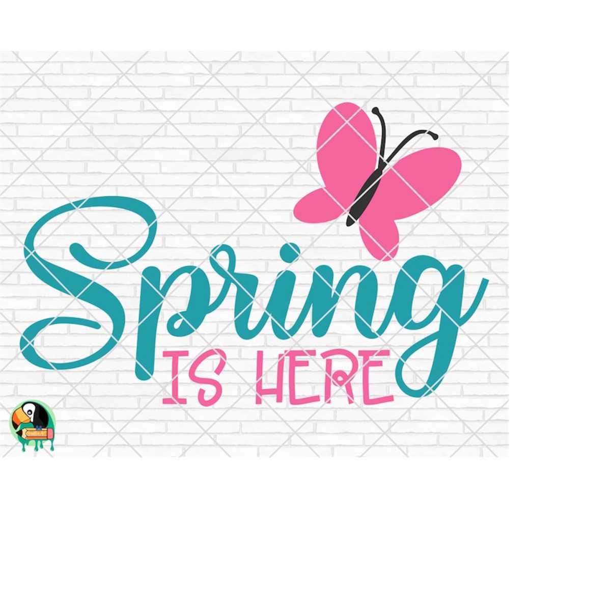 Spring is Here SVG, Spring Svg, Easter Svg, Spring Design fo | Inspire ...