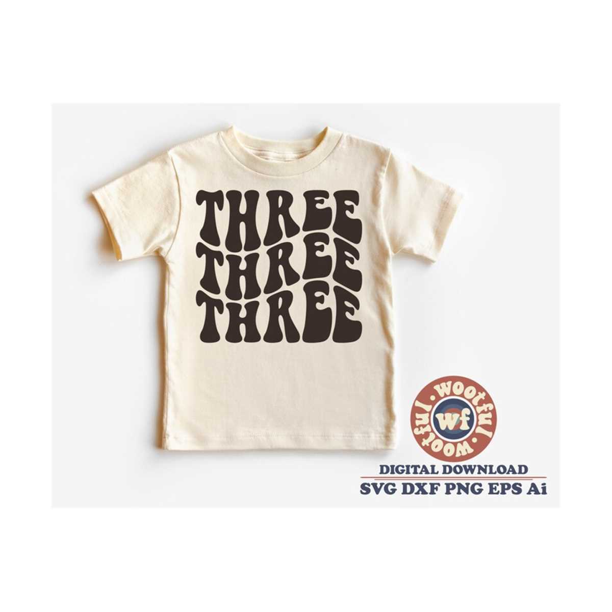 Three svg, Boys Birthday svg, Girls Birthday svg, I am 3 svg | Inspire ...