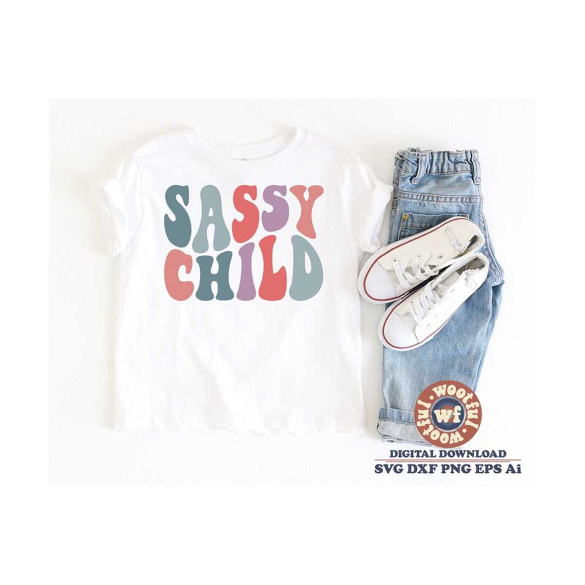 Sassy Child svg, Sassy svg, Wavy Letters svg, Sassy Toddler | Inspire ...