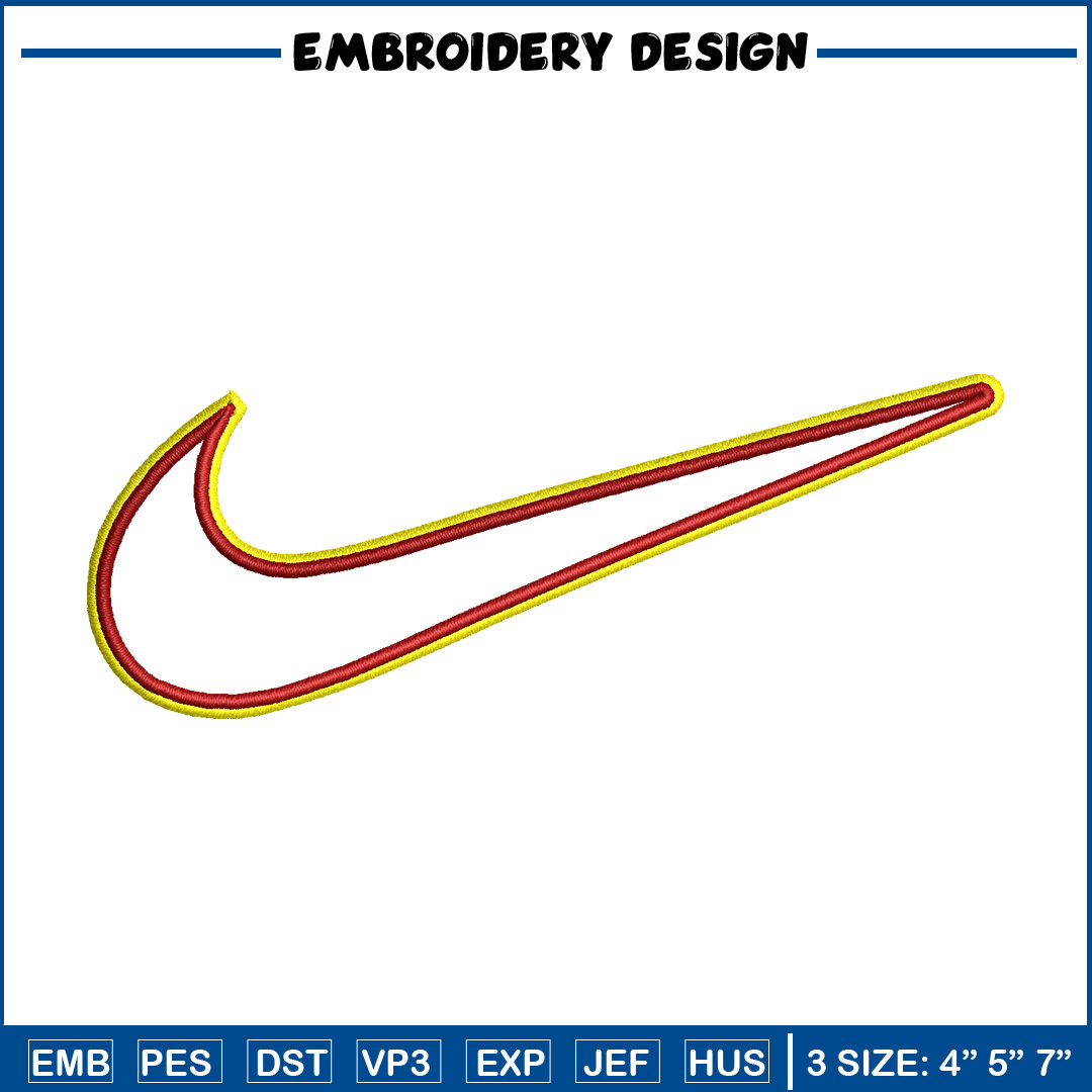 Nike logo embroidery design, Logo embroidery, Nike design, E | Inspire ...