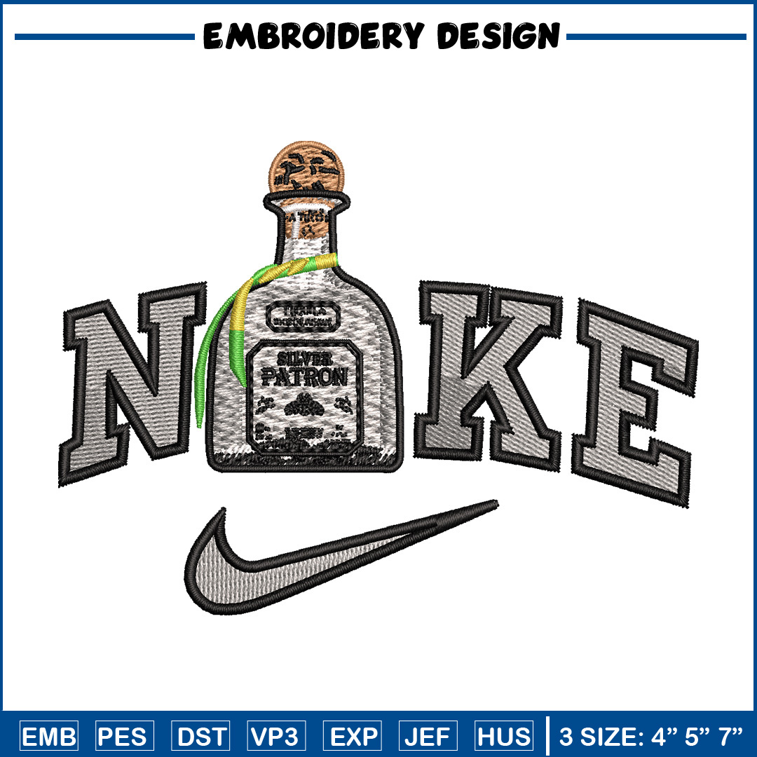Nike patron embroidery design, Patron embroidery, Nike desig | Inspire ...