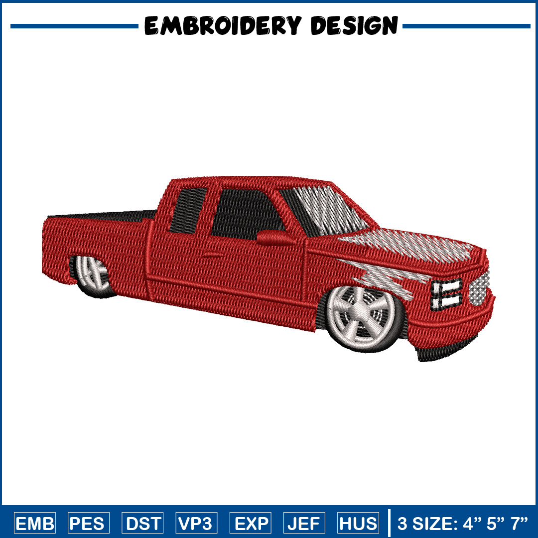 Red car embroidery design, Car embroidery, Emb design, Embro | Inspire ...