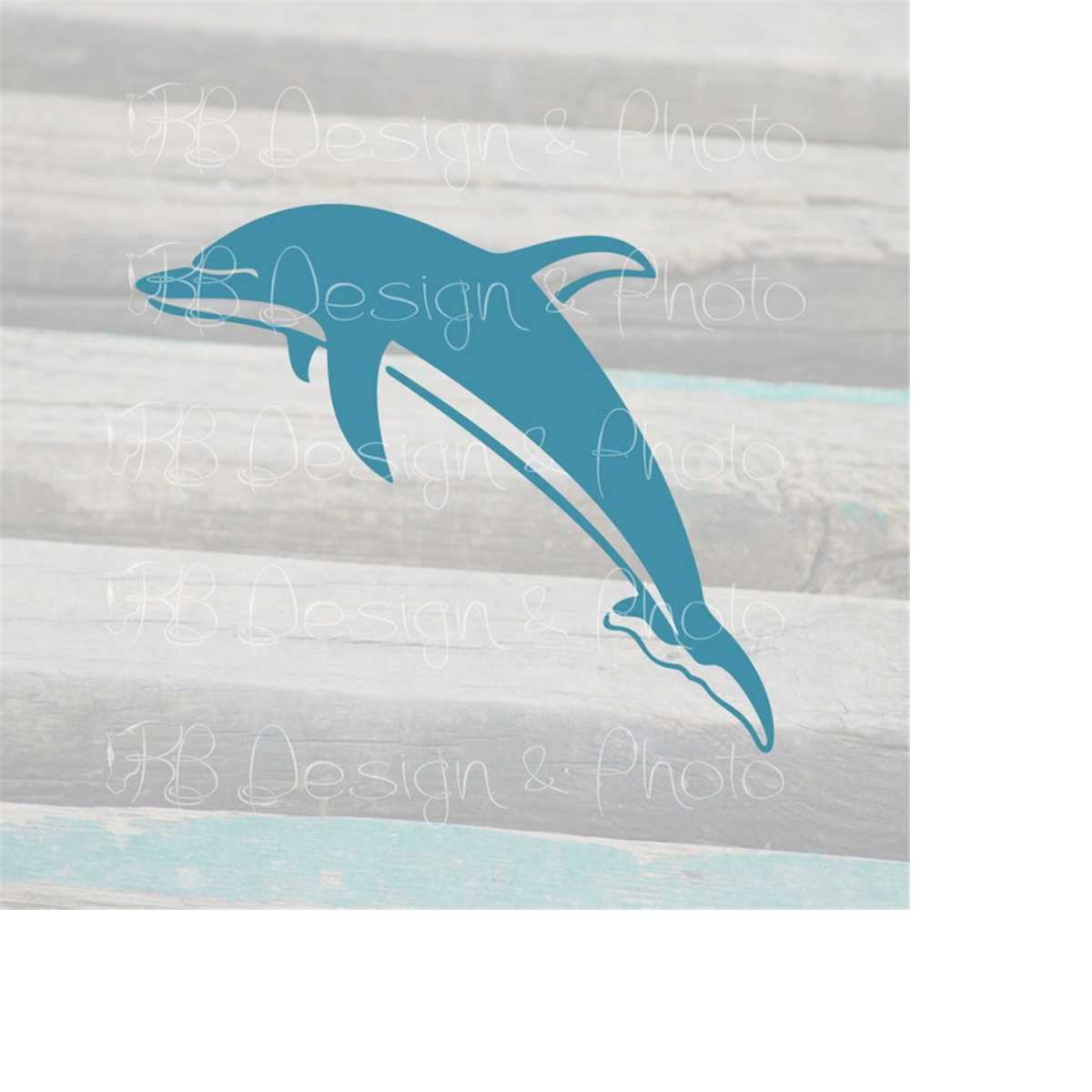 Dolphin Vector/Raster- SVG, PNG, JPG - Inspire Uplift
