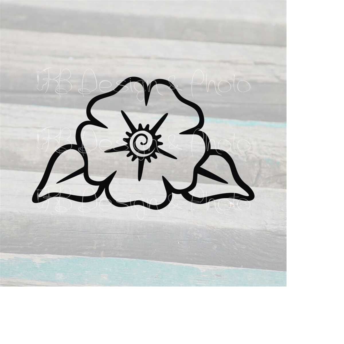 Flower Vector/Raster- SVG, PNG, JPG - Inspire Uplift