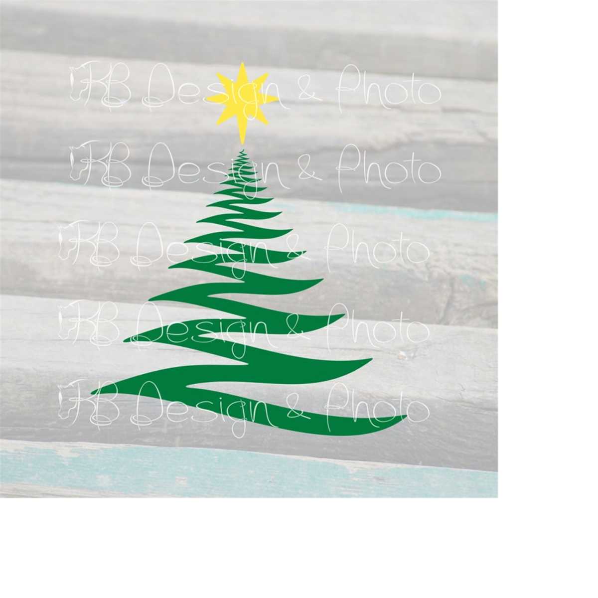 Christmas Tree Vector/Raster- SVG, PNG, JPG - Inspire Uplift