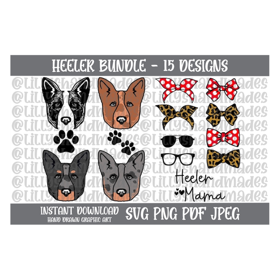 Heeler Svg, Heeler Png, Heeler Clipart, Heeler Mom Svg, Red - Inspire ...