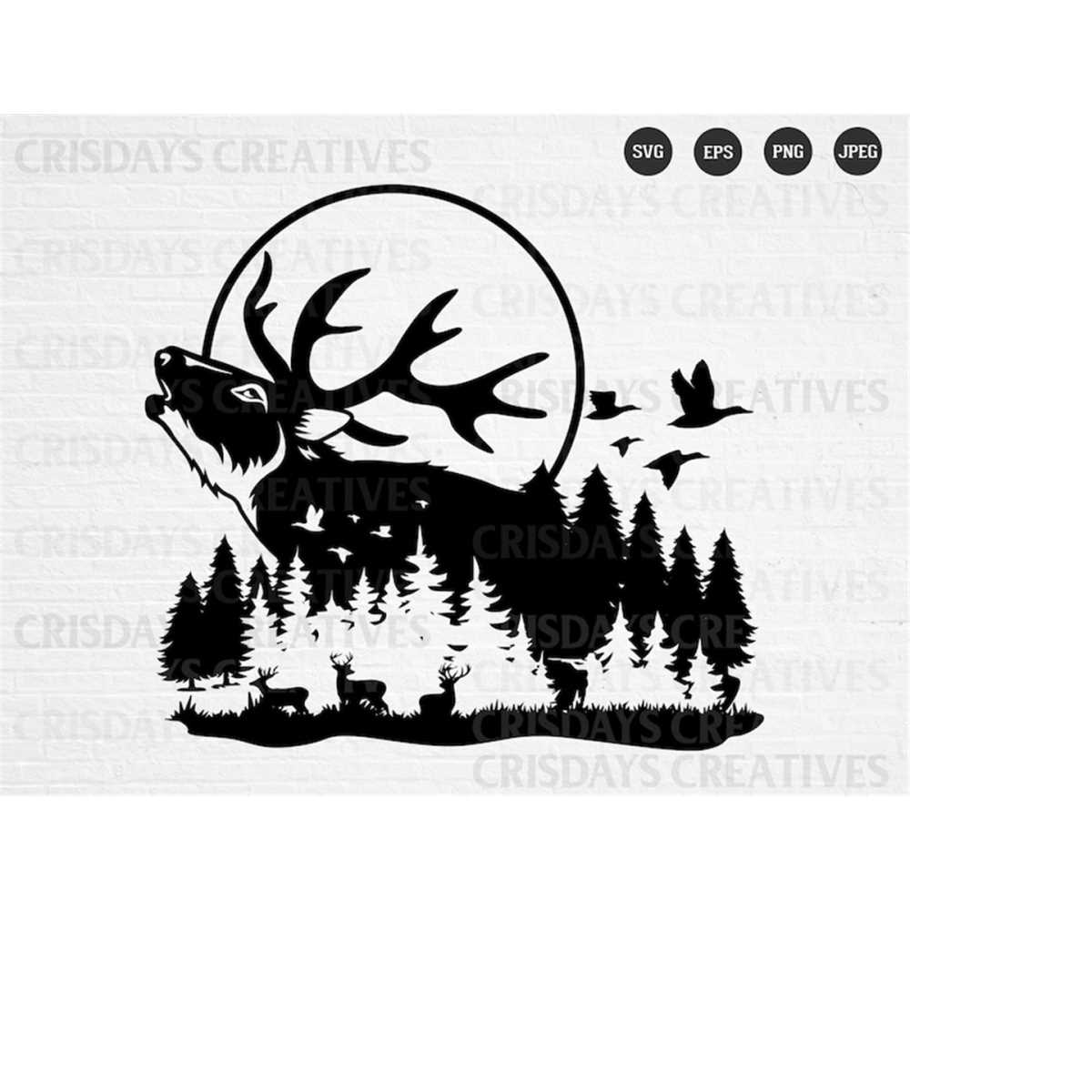Hunting Svg| Deer hunting Svg| Deer Hunter Svg| Outdoor Hunt - Inspire ...