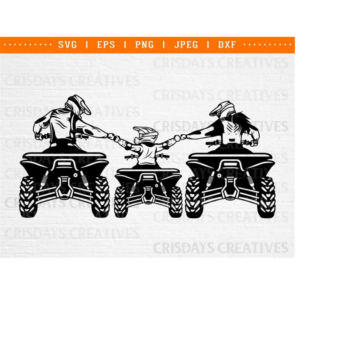Atv family svg, atv svg, atv png, atv decals design png, atv - Inspire ...