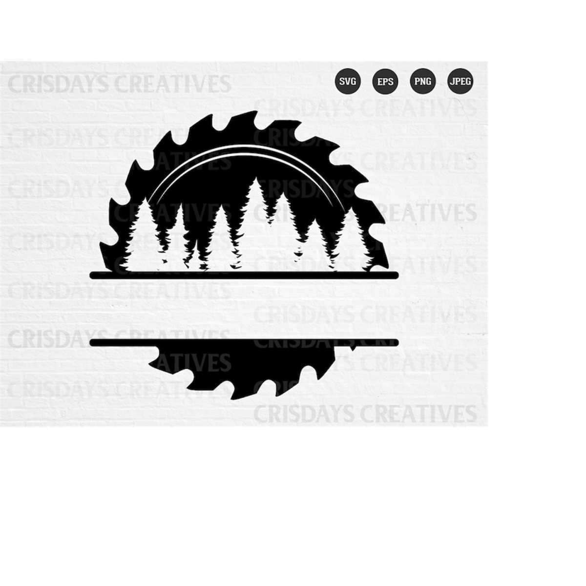 Wood Saw Blade Svg| Logger Svg| Wood Blade Svg| Wood Saw Bla - Inspire ...