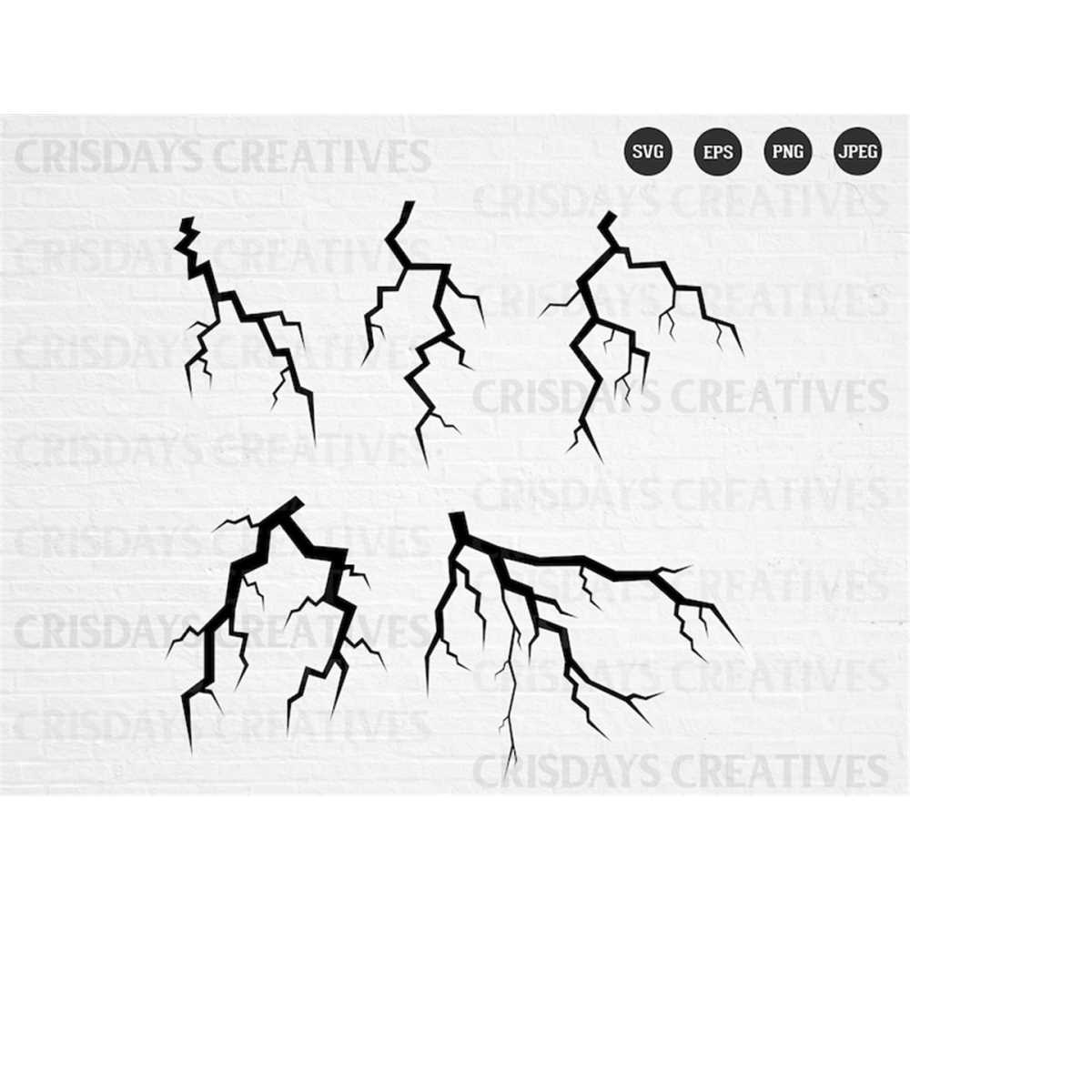 The Lightning Svg| Lightning Svg| Thunder Svg| Flash Svg| Bo - Inspire ...