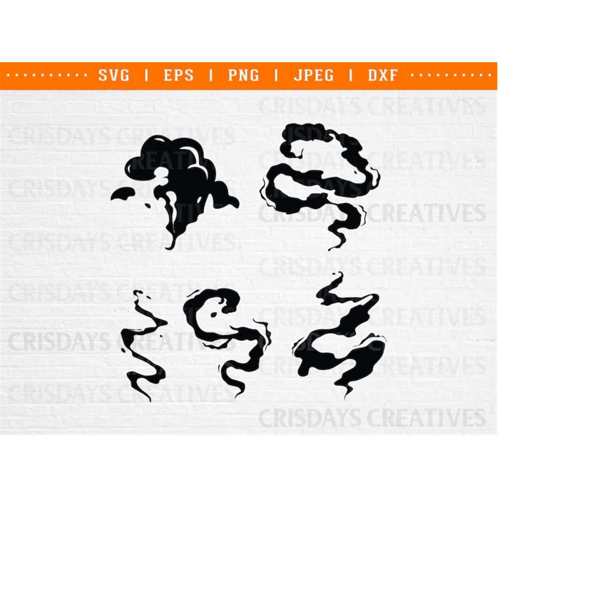 smoke svg, smoke bundle svg, smoke cloud svg, steam svg, ste - Inspire ...